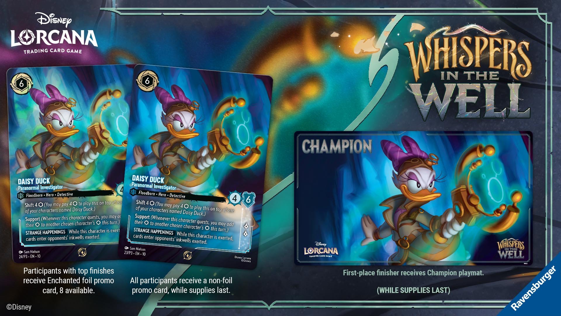 The Whispers in the Well Set Championship | Disney Lorcana by Ravensburger