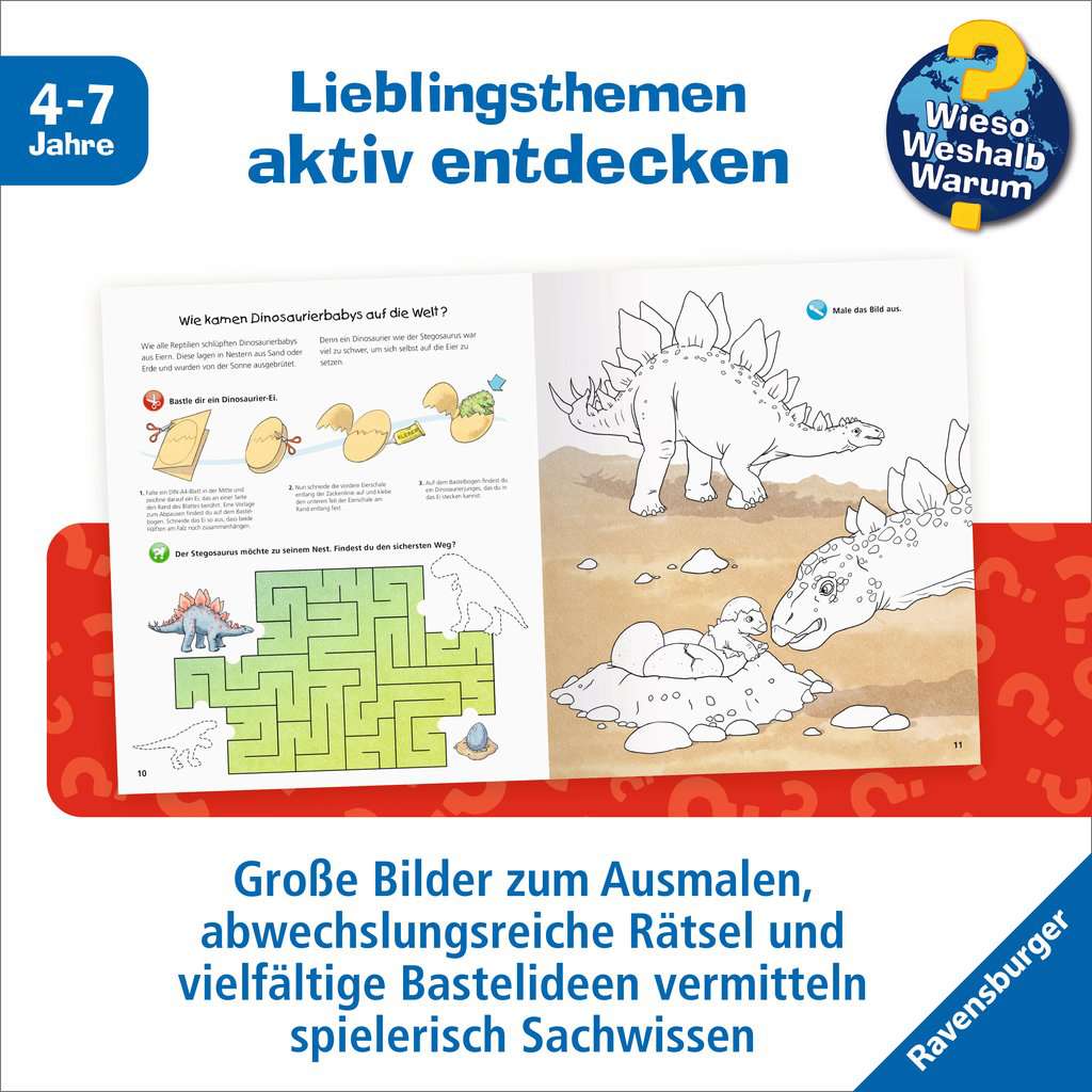Why? Why? Why? Activity Book… Dinosaurs – Ravensburger Foreign Rights