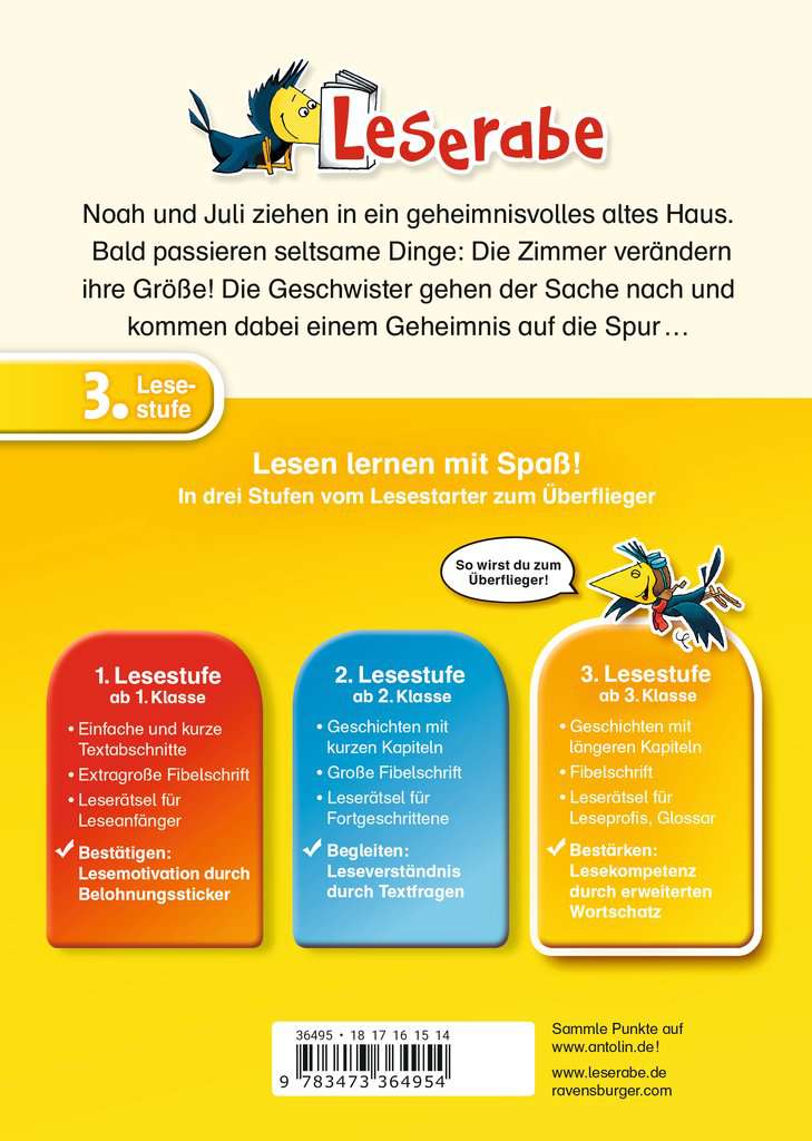 Reading Raven (Level 3): The Enchanted House – Ravensburger Foreign Rights