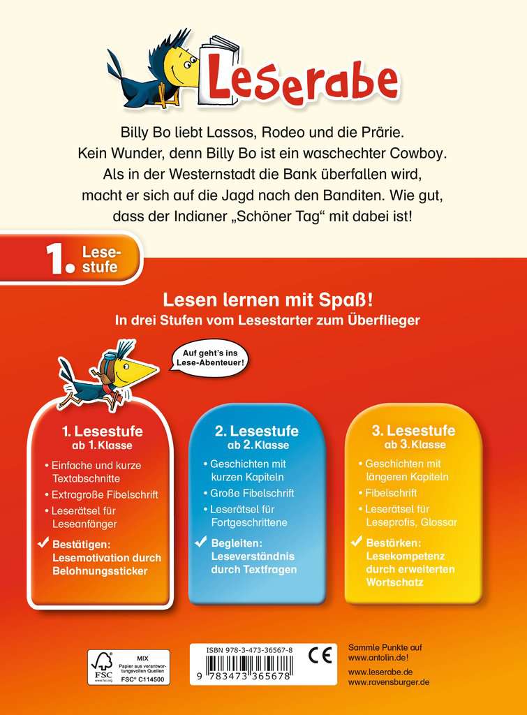 Reading Raven (Level 1): The coolest cowboy in the world – Ravensburger ...