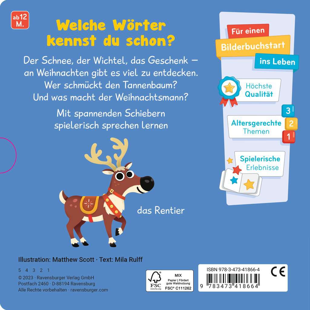 My First Words: Merry Christmas – Ravensburger Foreign Rights