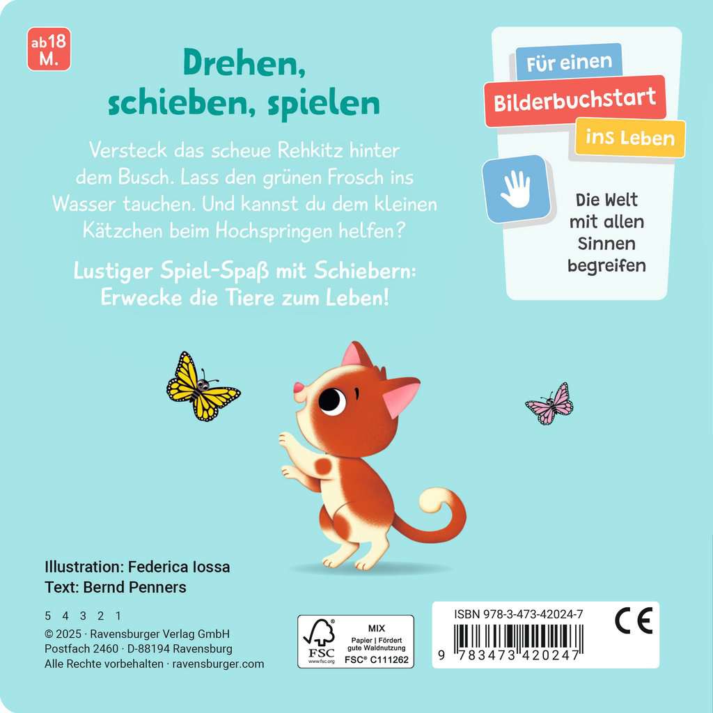 My Interactive Sliding Book: Favorite Animals – Ravensburger Foreign Rights