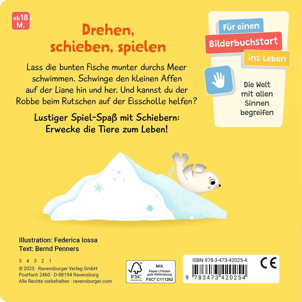 My Interactive Sliding Book: Wild Animals – Ravensburger Foreign Rights