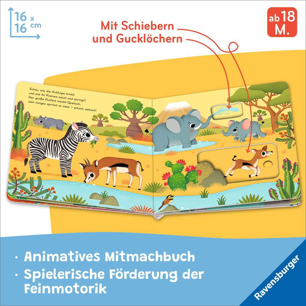 My Interactive Sliding Book: Wild Animals – Ravensburger Foreign Rights