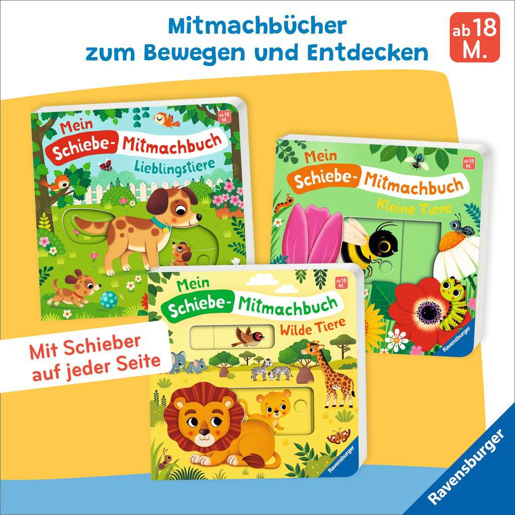 My Interactive Sliding Book: Wild Animals – Ravensburger Foreign Rights
