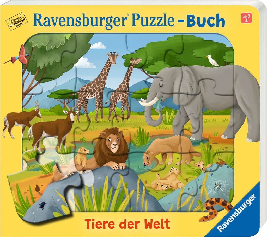 Ravensburger Jigsaw Book: Animals of the World – Ravensburger Foreign ...