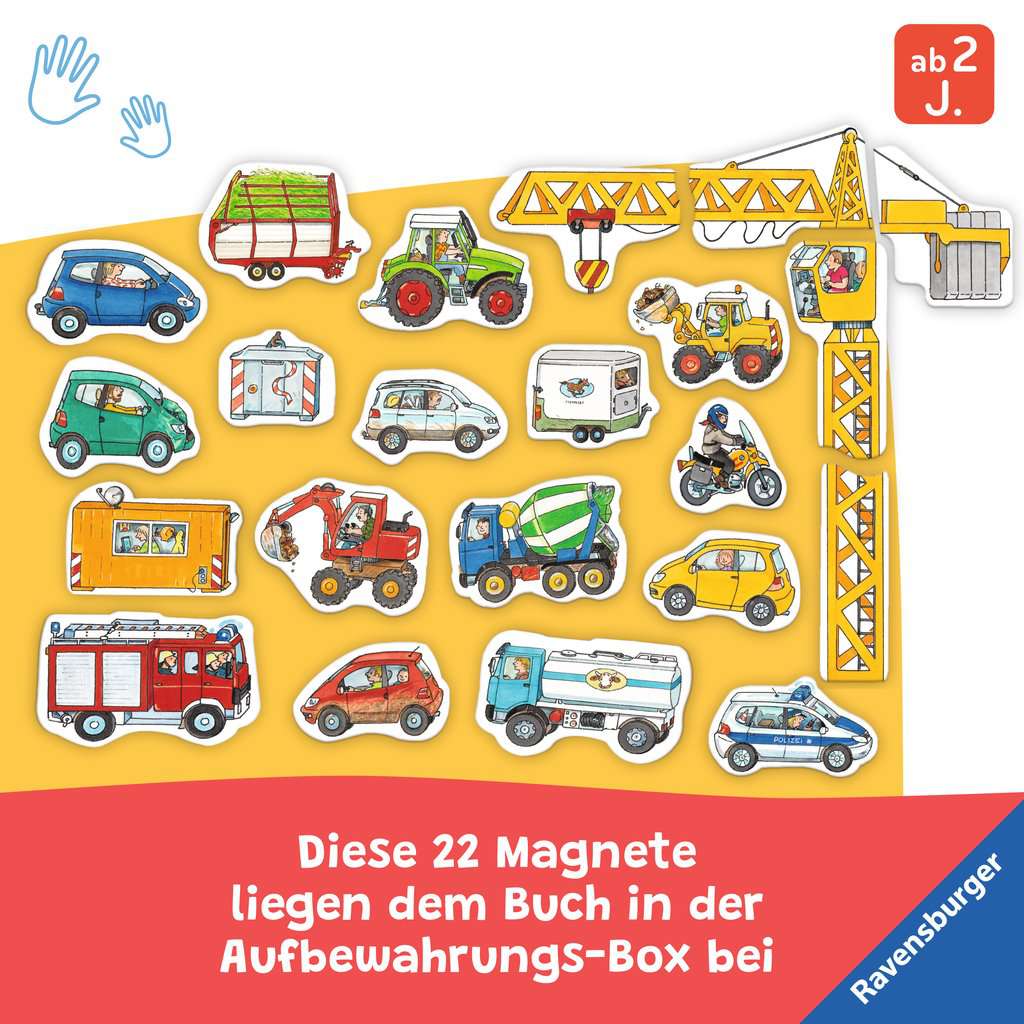 My Big Magnet Book: Who’s Going Where? – Ravensburger Foreign Rights