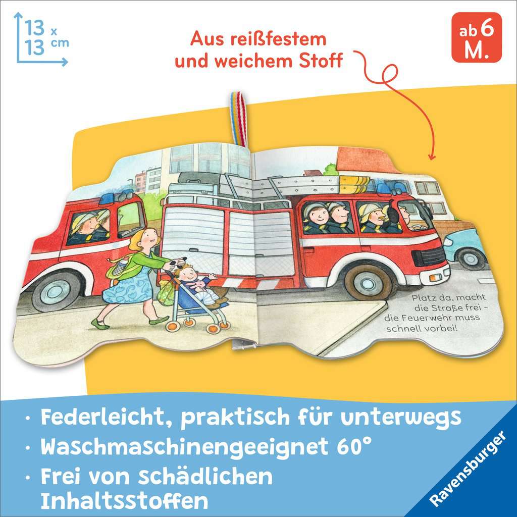 My Cuddle-and-Scrunch Book: My Fire Brigade – Ravensburger Foreign Rights