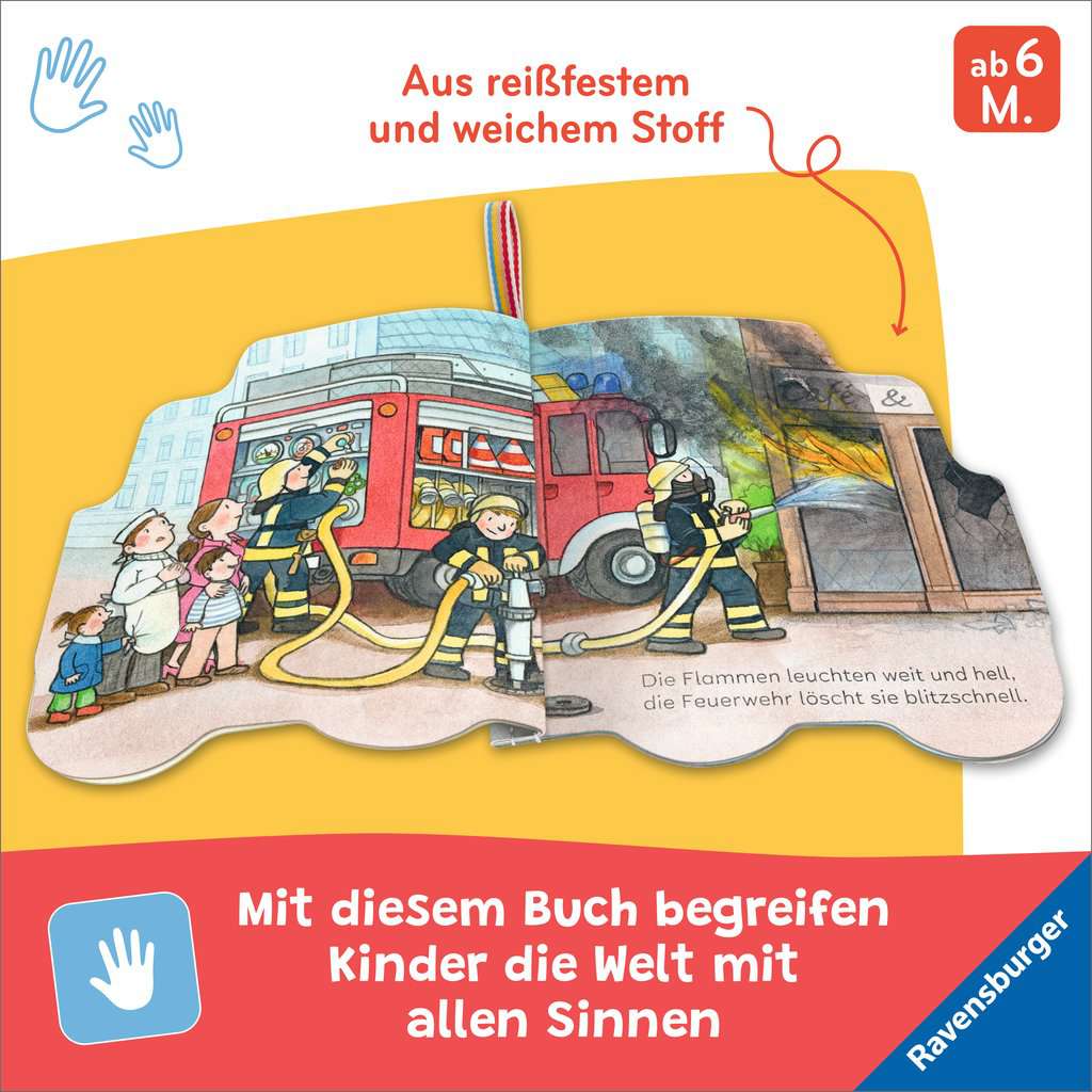 My Cuddle-and-Scrunch Book: My Fire Brigade – Ravensburger Foreign Rights
