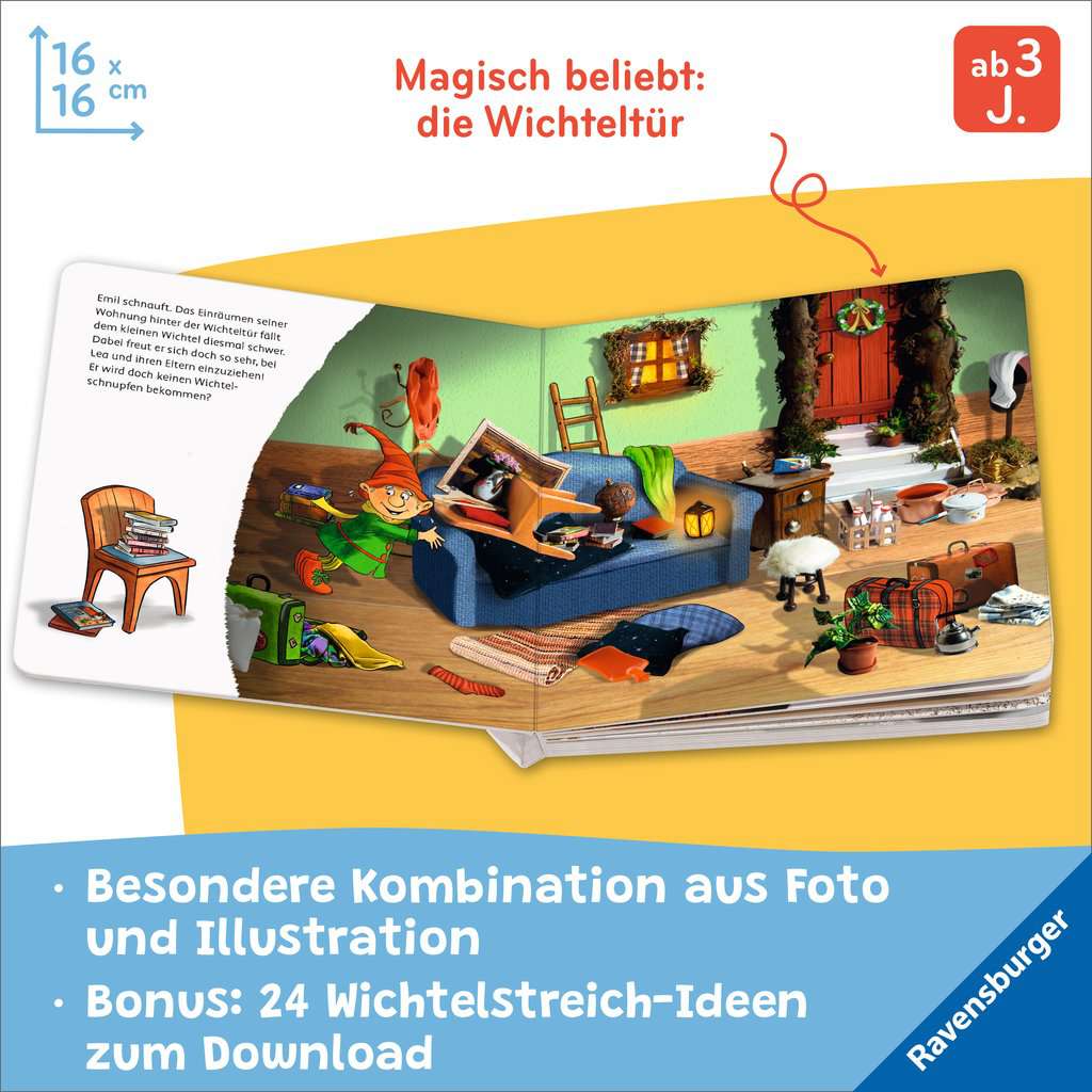 Hooray, the Elf Is Here! My Elf on the Shelf Door Book – Ravensburger ...