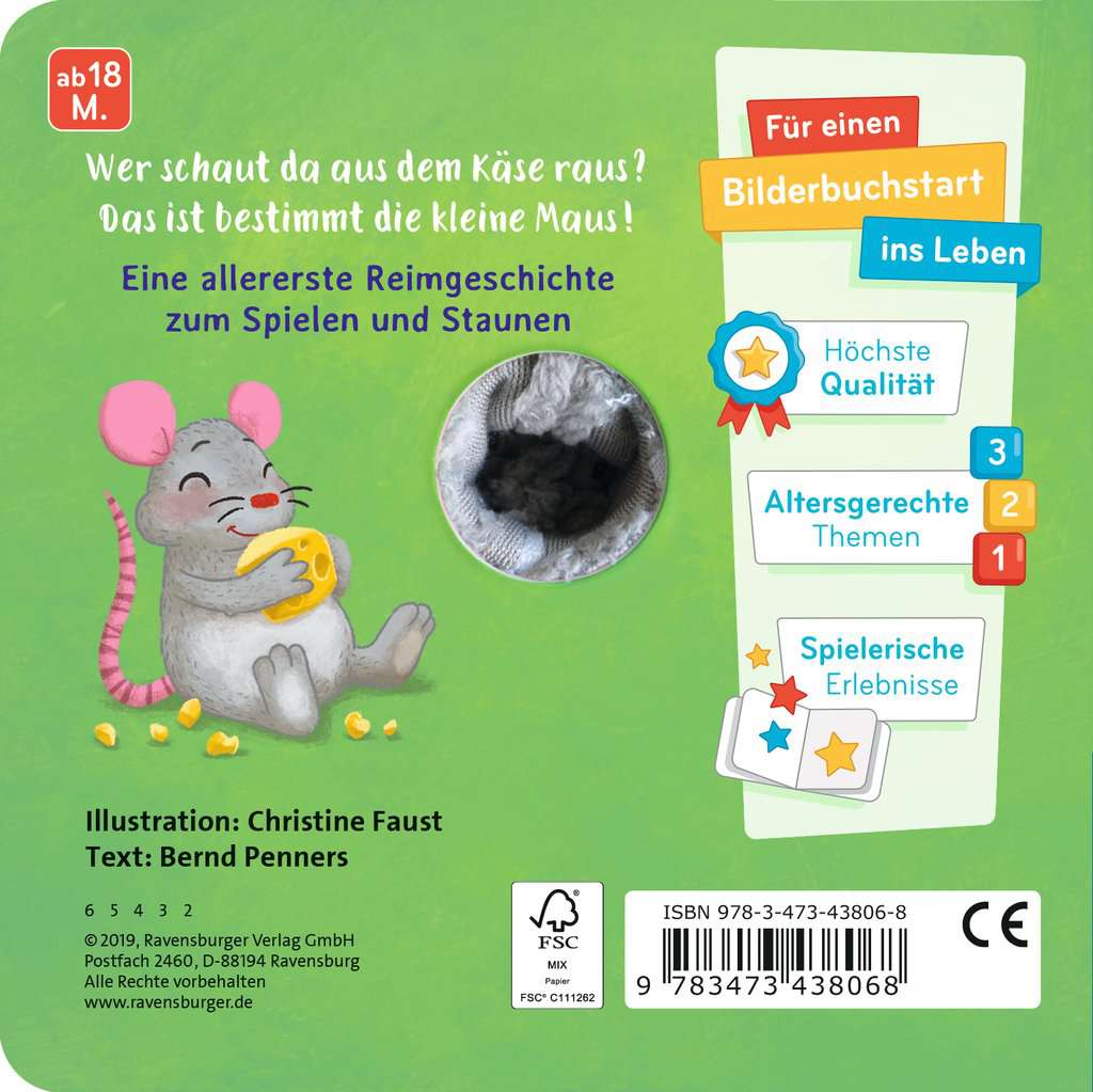 My Favourite Finger Puppet Book Hello, Little Mouse – Ravensburger ...