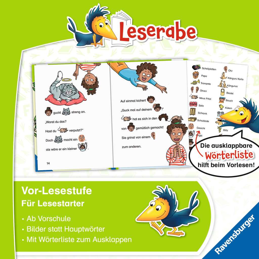 Reading Raven – Pre-Reading Level: The Animal Hotel – Ravensburger ...