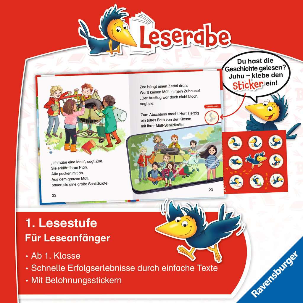 Reading Raven – Level 1: School Stories – Ravensburger Foreign Rights