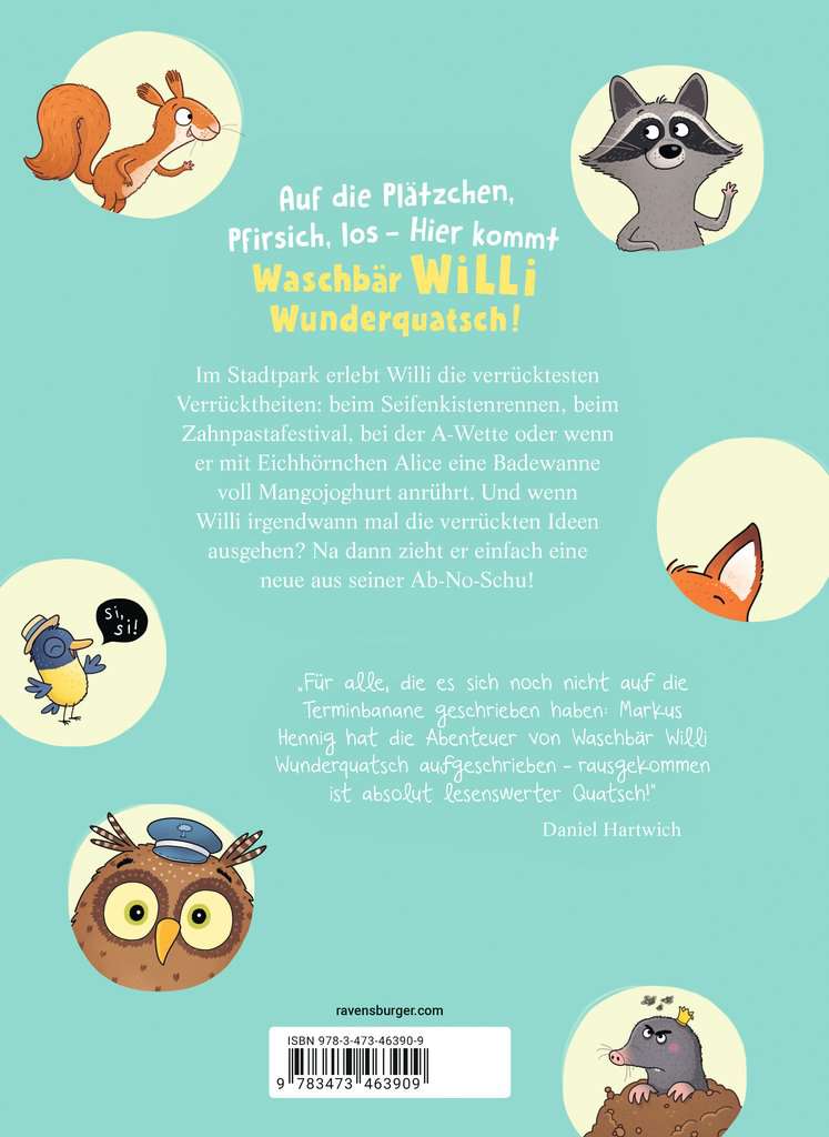 Willy the Wacky Racoon: The Invention of the Trumpet Sausage and other ...