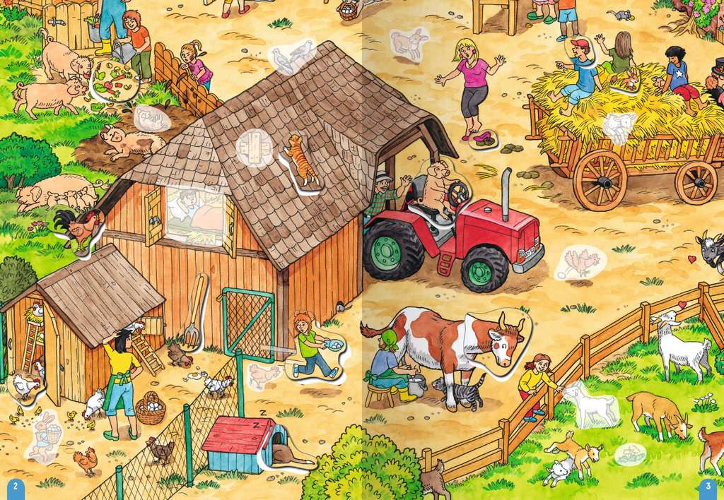 Search-And-Find, Puzzles, Stickers: Animals – Ravensburger Foreign Rights