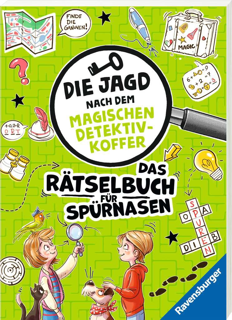 The Hunt for the Magic Detective Suitcase: The Puzzle Book for Sleuths ...