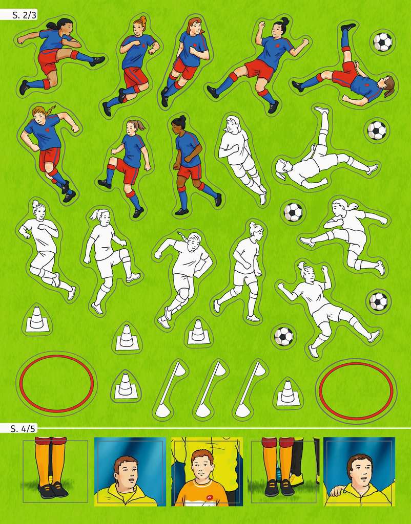 My Sticker Coloring Book: Soccer – Ravensburger Foreign Rights