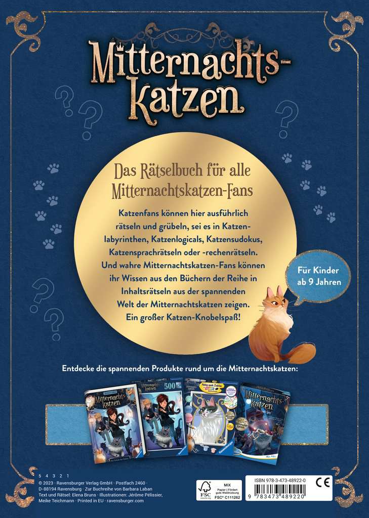 Midnight Cats: The Big Puzzle Book – Ravensburger Foreign Rights
