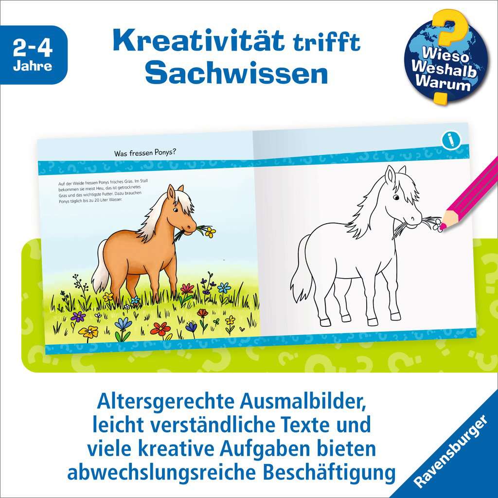 Why? Why? Why? junior ACTIVE: At the Pony Farm – Ravensburger Foreign ...